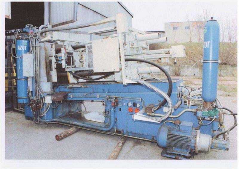 Friedrich + Pfuderer DMM/Z B 260 hot chamber die casting machine, used ...