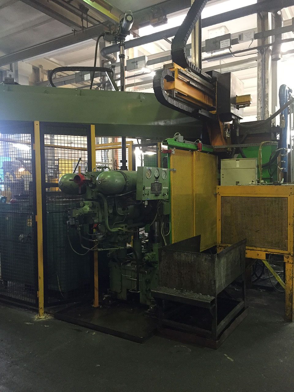 Buhler H 660 B cold chamber die casting machine KK1623, used | KK1623