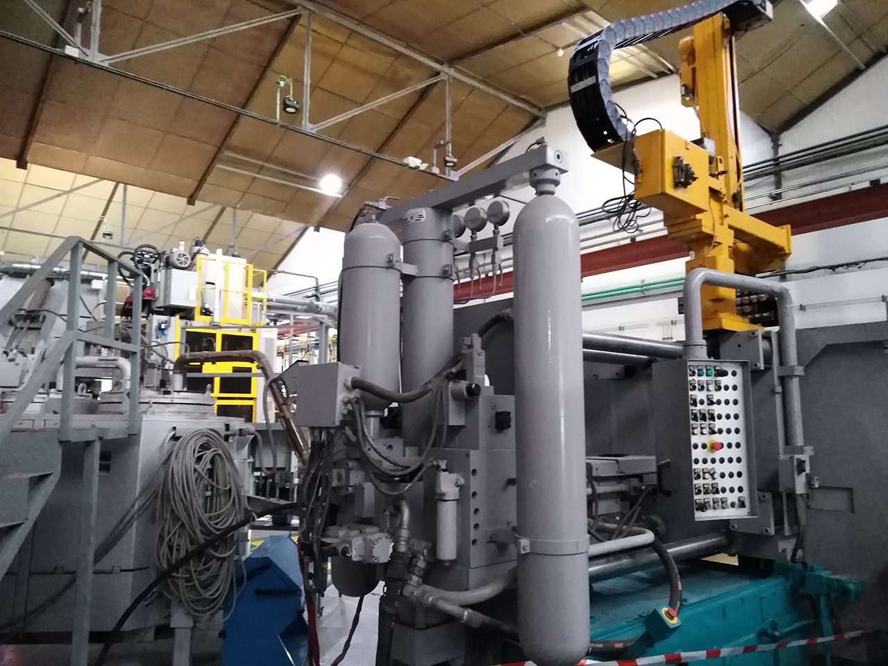 Idra OL 560 PRP cold chamber die casting machine KK1601, used | KK1601