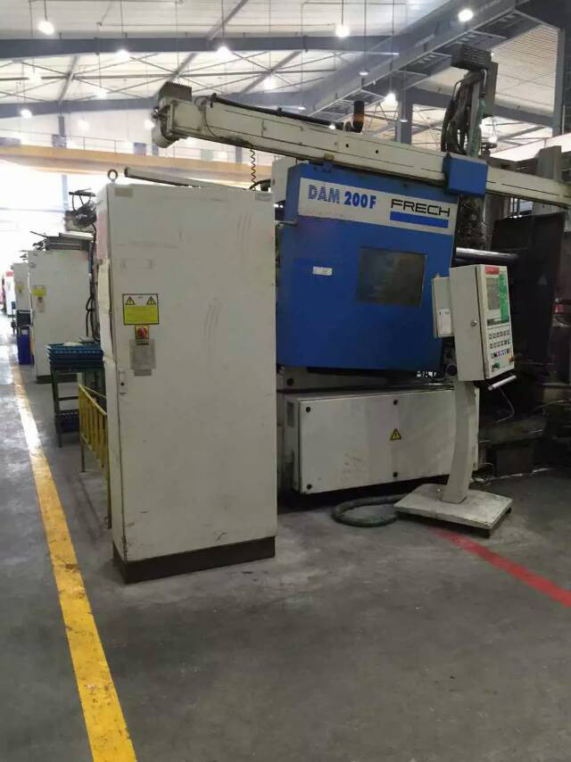 Frech DAM 200 F Magnesium hot chamber die casting machine WK1440, used ...