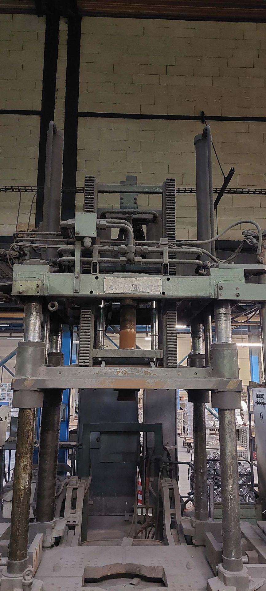 Kurtz Al 10-7 TC low pressure die casting machine ND1346, used | ND1346