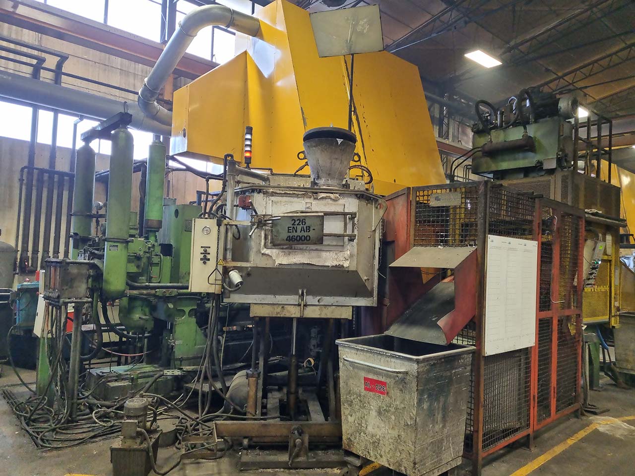 IDRA OL 700 cold chamber die casting machine KK1621, used | KK1621