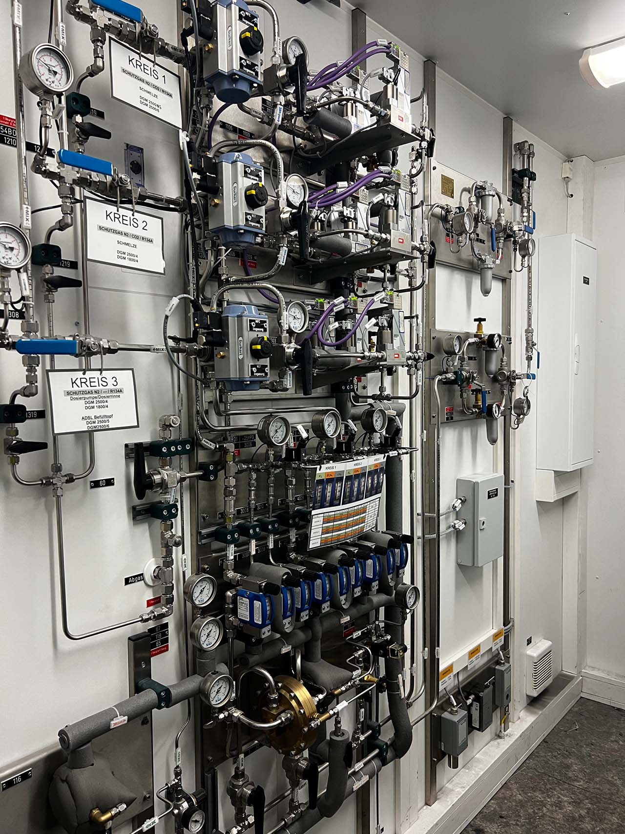 ASKI gas mixing container ZU2211, used | ZU2211