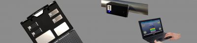 Tie bar measuring system with wireless sensors or sensor cables