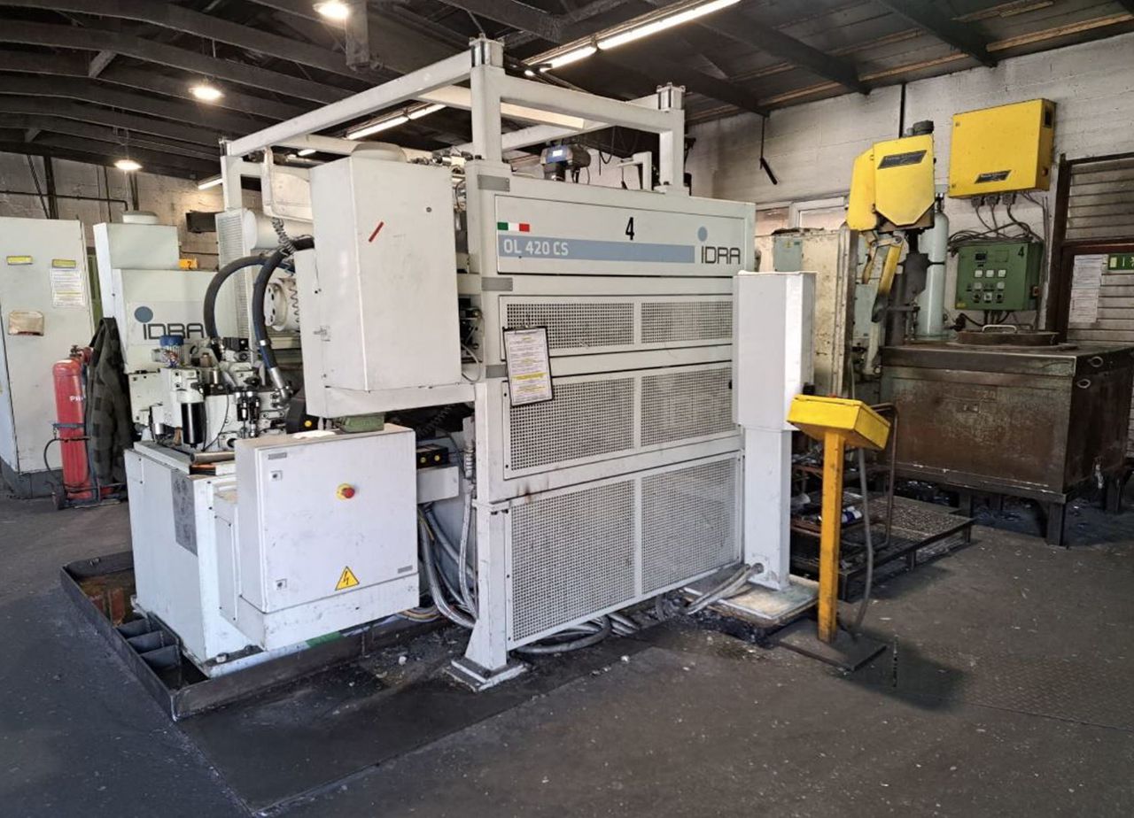 Idra OL 420 CS cold chamber die casting machine KK1653, used | KK1653