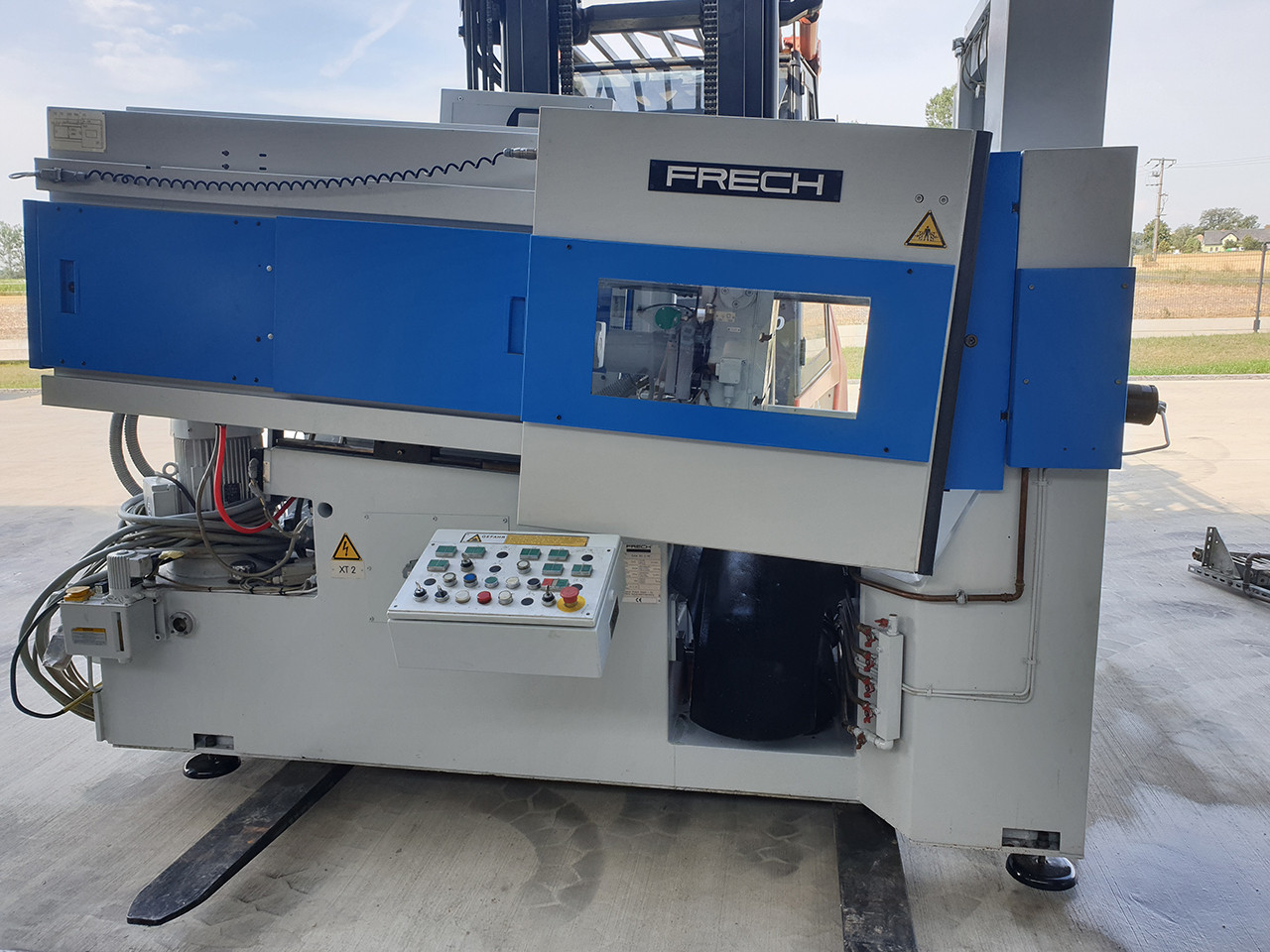 Reconditioning of Frech DAW 80 hot chamber die casting machine | RWK8040