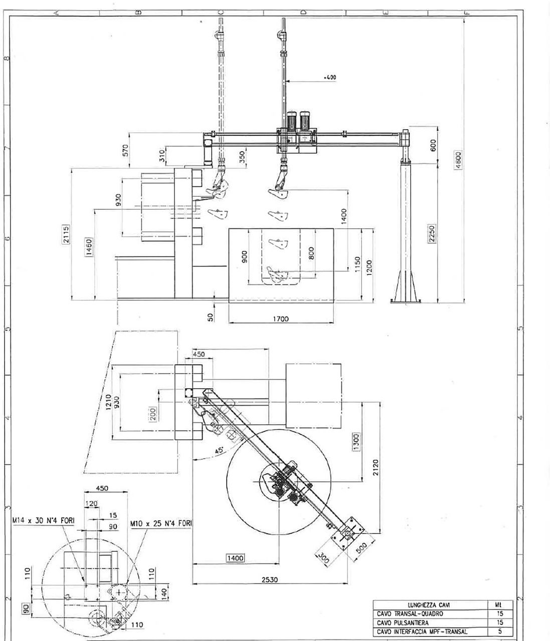 Colosio Transal linear metal loader MD2013, used | MD2013