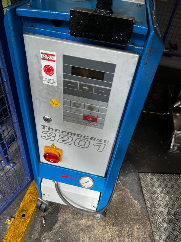 Used temperature control units for mould tempering