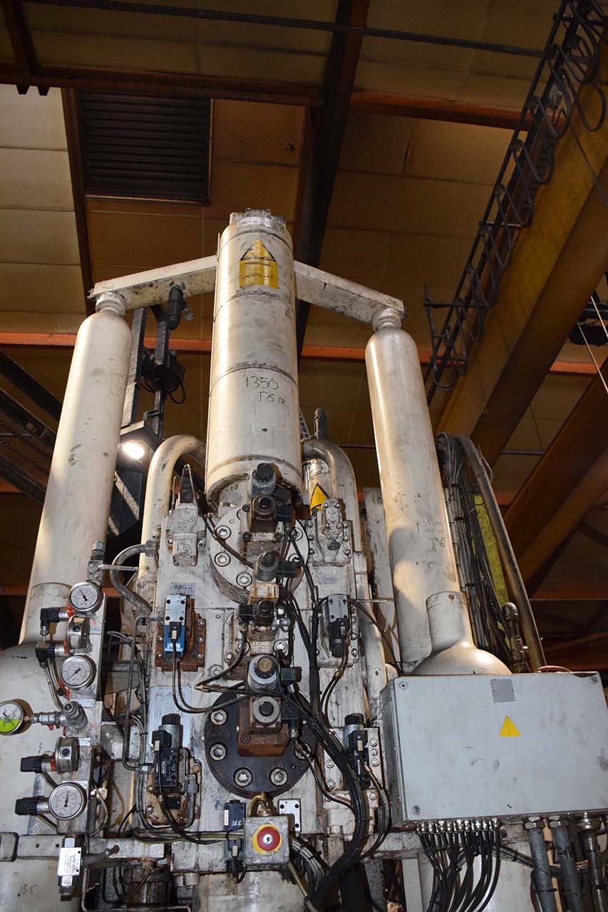 Italpresse IP 1350 SC cold chamber die-casting machine KK1644, used ...