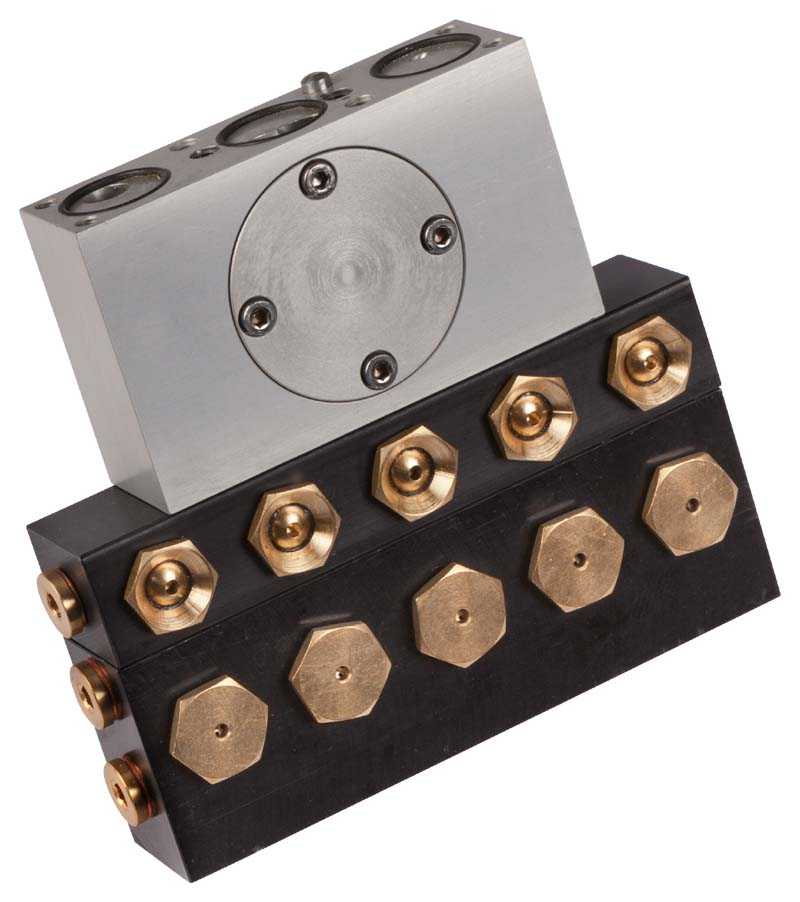 Spray tool with 2x5 standard nozzles | SW6010