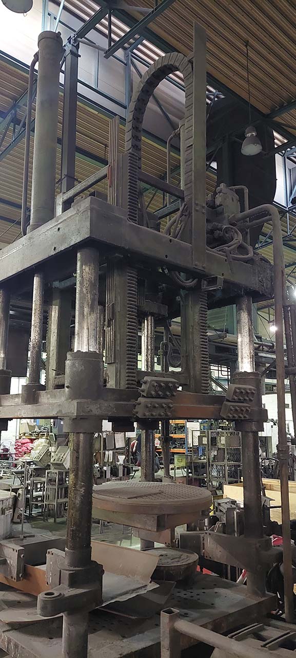 Kurtz Al 10-7 TC low pressure die casting machine ND1346, used | ND1346