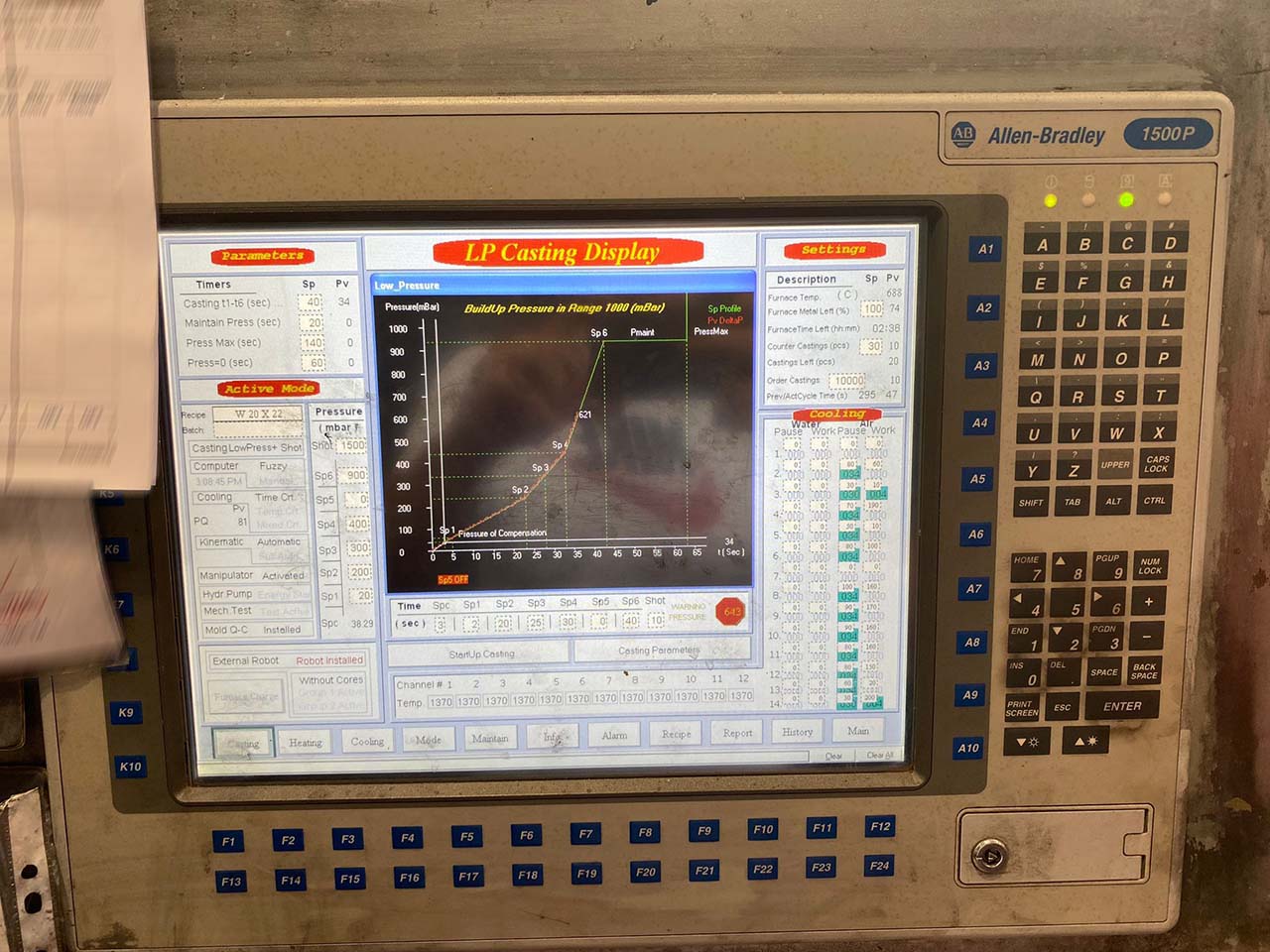 CPC 1303 low pressure machine ND1342, used | ND1342